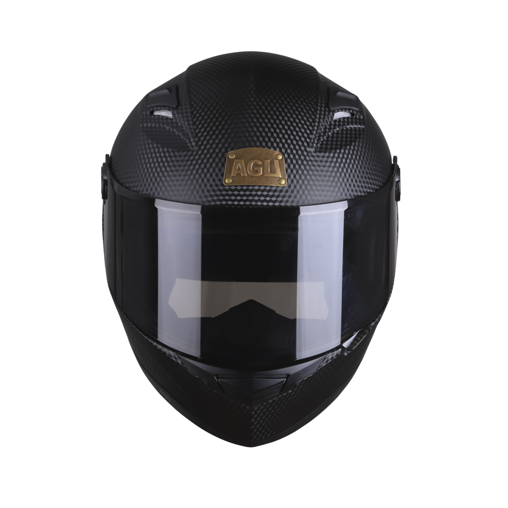 Mũ bảo hiểm fullface AGU A138 Carbon đuôi gió | Agu Helmet